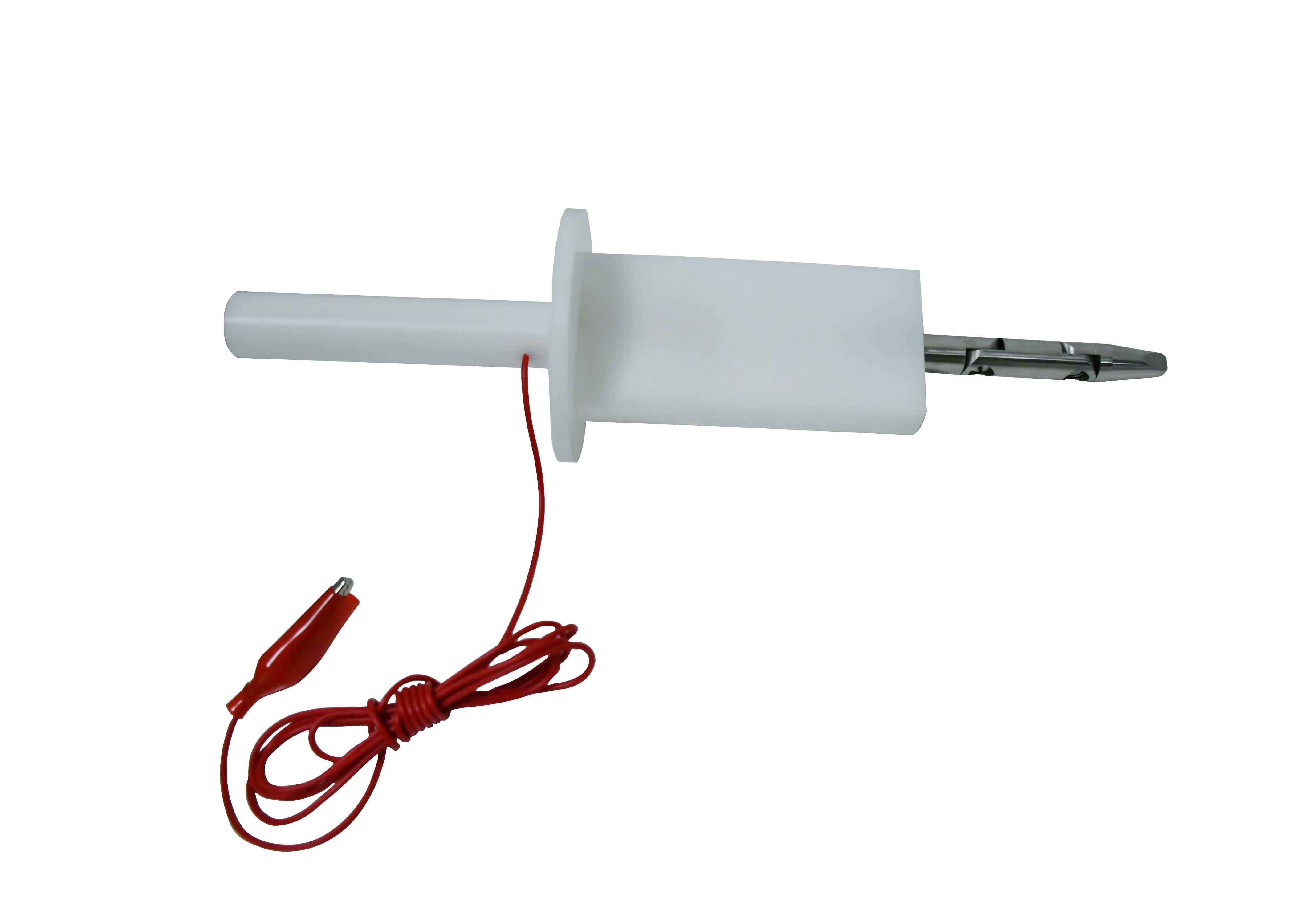 IEC 61851-1 สแตนเลสสตีล IPXXB นิ้วทดสอบมาตรฐานพร้อมคลิปจระเข้